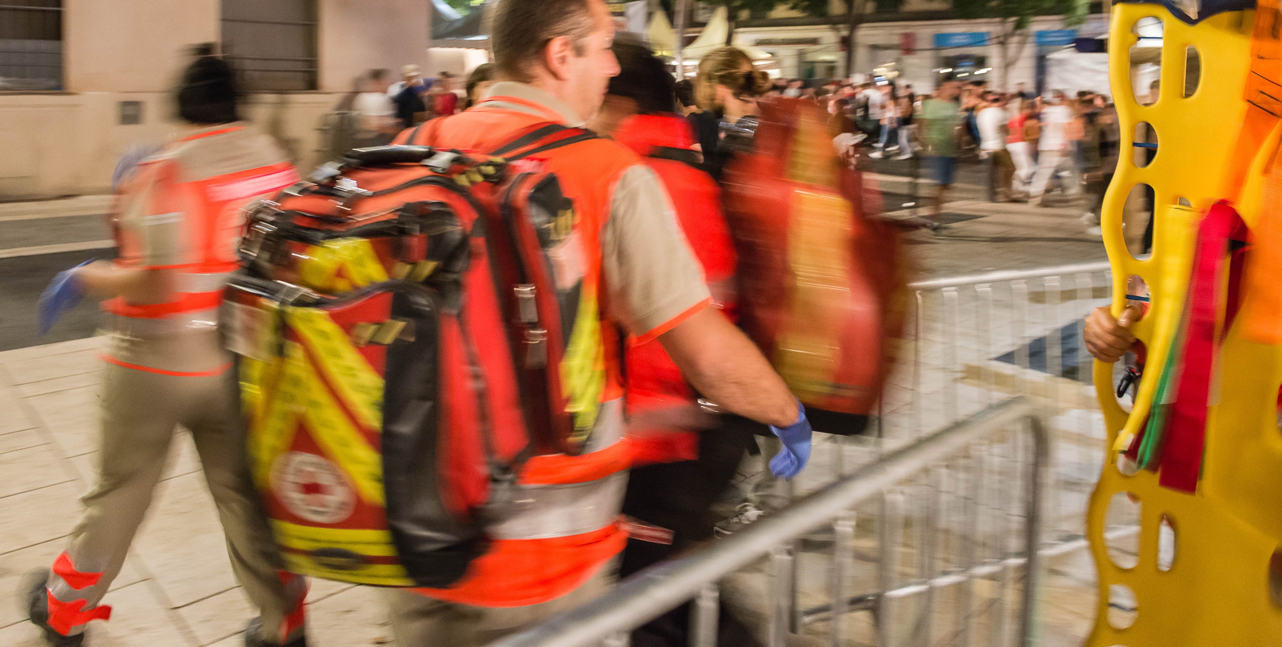 Poste de secours - Délégation du Gard - Croix-Rouge française